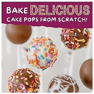 Gluten-Free Raspberry Cake Pop Kit - White Chocolate Coating