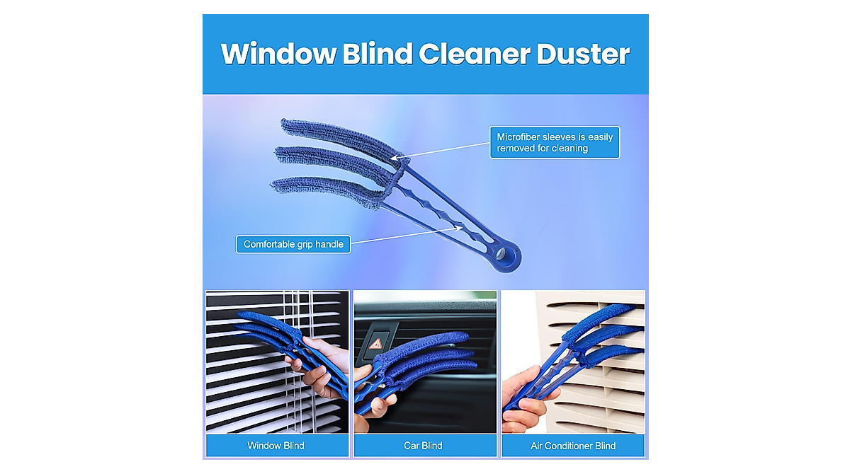 SUREPHON 6-Piece Air Conditioner Fin Cleaner Set | HVAC Coil Maintenance