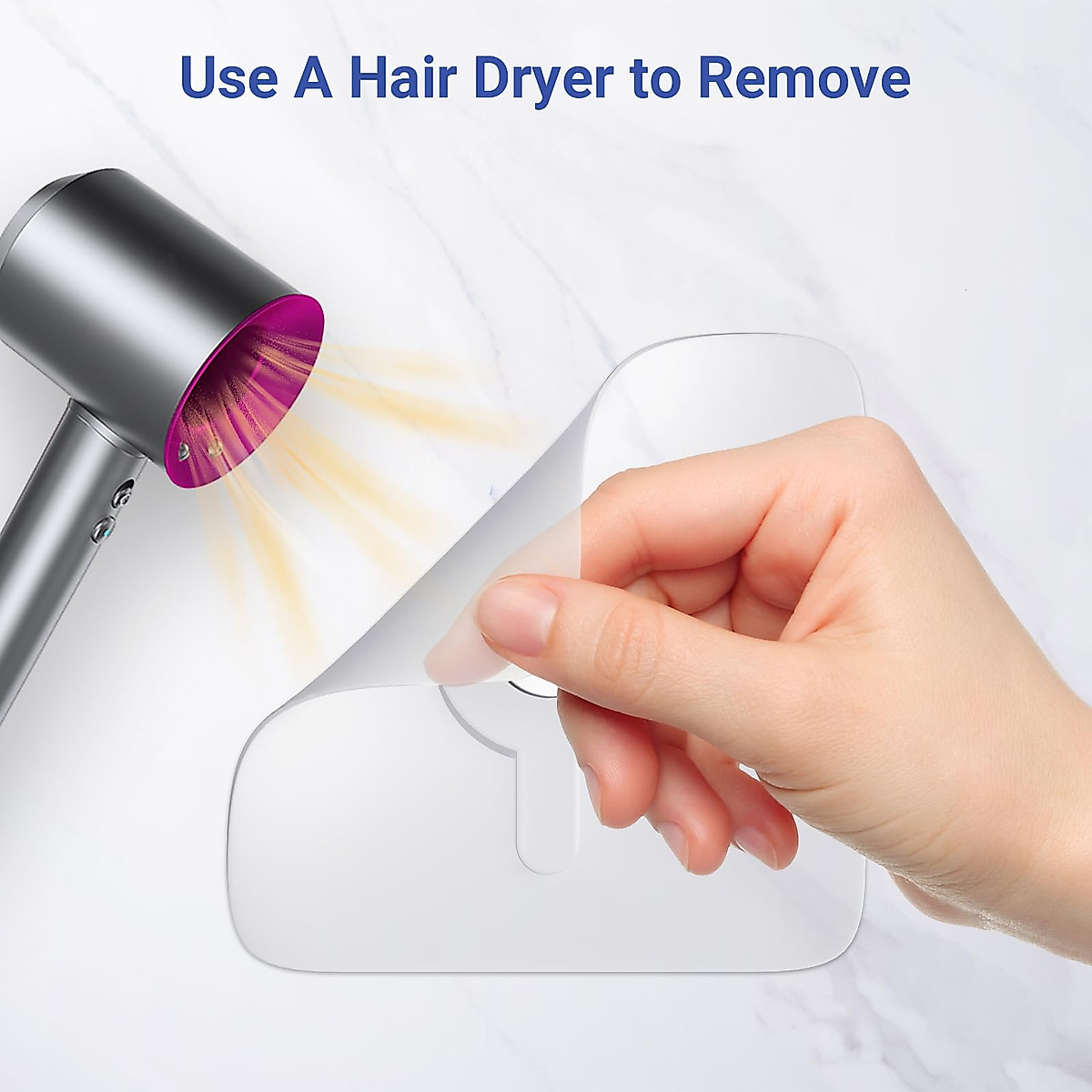 Picture Hangers Without Nails, Nail Free Wall Hangers,20 Counts Adhesive Wall Hooks for Hanging with Waterproof and Oilproof,13 lbs Load Max