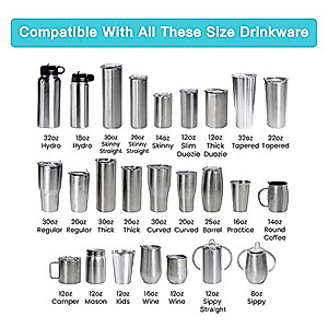 HTCBF Silicone Cup Cradle for Tumblers,2 Pieces Silicone Cup Cradle with Built in Slot 2 Pieces Felt Squeegees Tumbler Holder,2 Angle Supports Tumbler Cradle for Crafting Tumbler for Vinyl Application