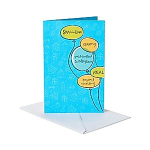 American Greetings Birthday Card for Son-in-Law (Loved and Appreciated)