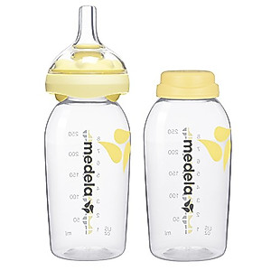 Medela Calma Feeding Set, Includes 2 - 8 Ounce Bottles, Made Without BPA