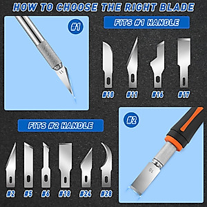 DIYSELF 100 Pack Exacto Knife Blade Refills - #18 Hobby & Craft Knife Blades, High Carbon Steel for Scrapbooking & Stencil