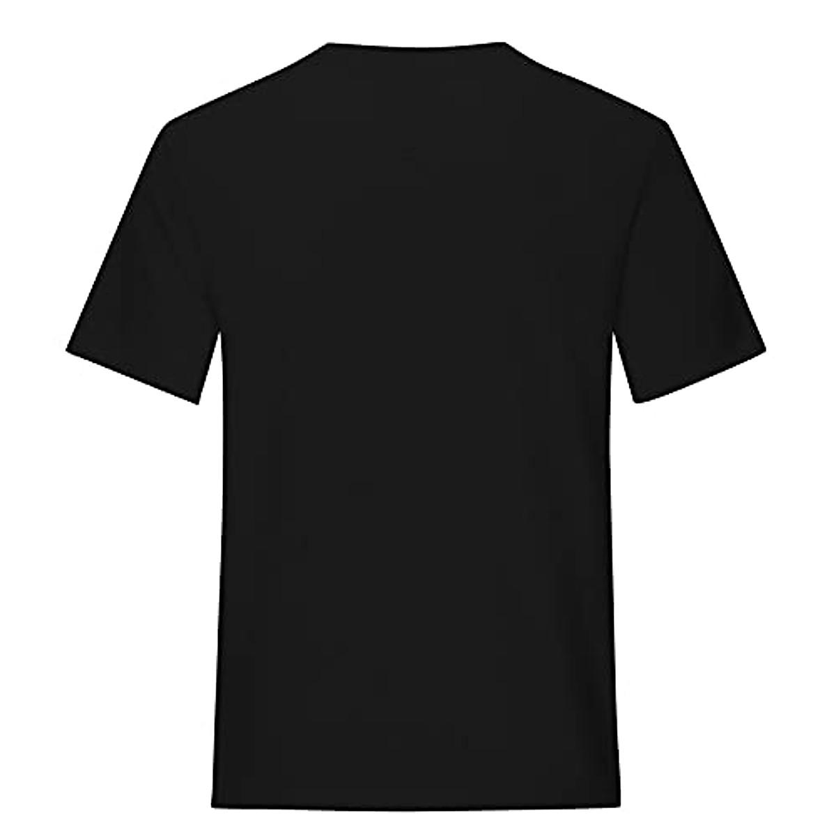 wodceeke Womens 2021 Summer Tops Short Sleeve Round Neck Feather Print Basic Tee Casual Loose Solid Color Top (Black,M)