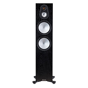 Monitor Audio Silver 500 New 7G in Black Oak (Each)