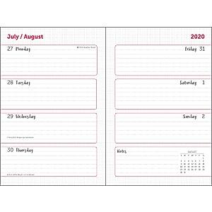 2021 Weekly To-Go 5x8 Wire-o Black Plastic