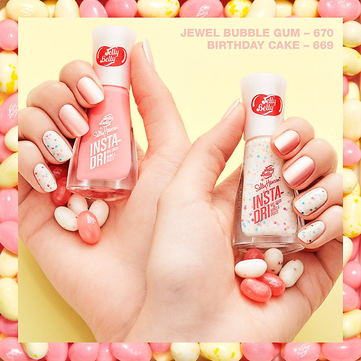 Sally Hansen Sally Hansen Insta Dri Nail Color X Jelly Belly, Tutti-fruitti, 31 Fl Ounce, Tutti Frutti, 0.31 Fl Ounce