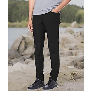Lululemon Athletica Men's ABC Pant Slim (Black, 31)