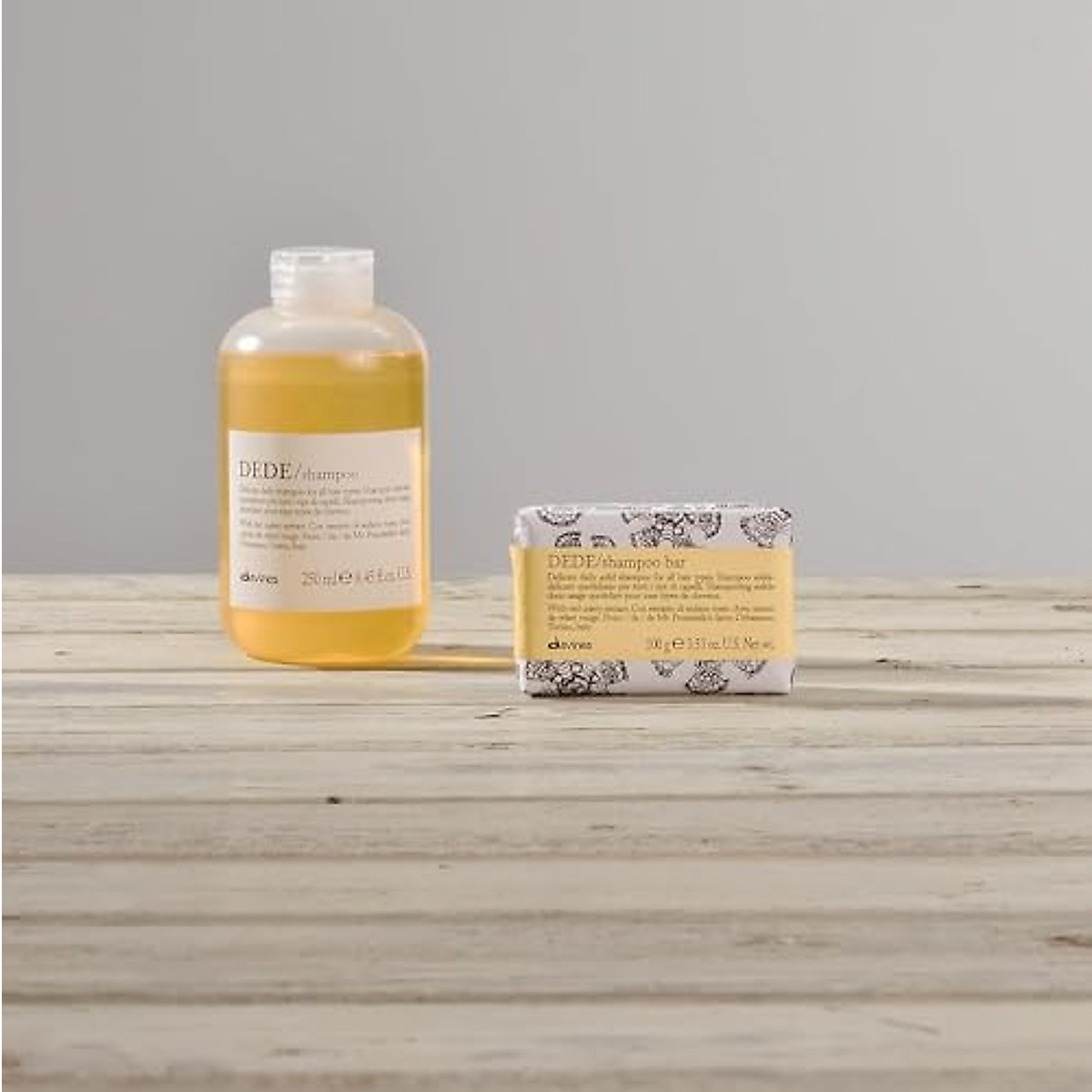 Davines DEDE Shampoo Bar, Delicate Daily Cleansing for All Hair Types, 100 g.