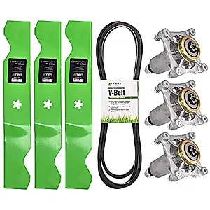 8TEN Deck Rebuild Kit for Husqvarna 54 inch 2254 2254XP Garden Tractor Blade Spindle Belt