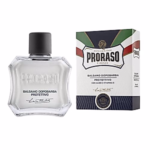 Proraso After Shave Balm, Protective and Moisturizing with Aloe Vera and Vitamin E for Dry Skin, 3.4 Fl Oz (Pack of 1)(Packaging May Vary)