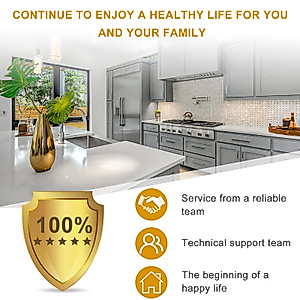 Burner Drip Pans 2 Large 8'' WB32X10013 & 2 Small 6'' WB32X10012 Chrome Drip Pan Set Fits for GE Hotpoint Electric Stove Top - Include 2 Pcs 6'' Drip Pan/Ring and 2 Pcs 8'' Drip Pan/Ring