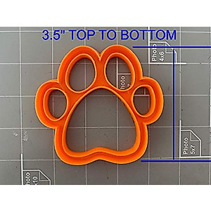 Dog Paw Cookie Cutter Style Set of 3