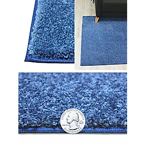 KOECKRITZ Soft and Colorful Kids Classroom Area Rugs (Passes Flammability Pill Test) Many Sizes and Bright Colors to Select from (5' x 7', Royal)