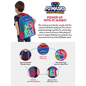 PJ MASKS Boys Backpack One Size
