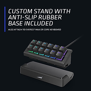MOUNTAIN MACROPAD - The Streaming and Content Creation Controller with 12 Customizable Mechanical Keys