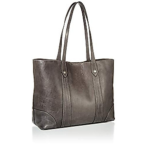 Frye womens Melissa Shopper Tote Bag, Carbon, One Size US