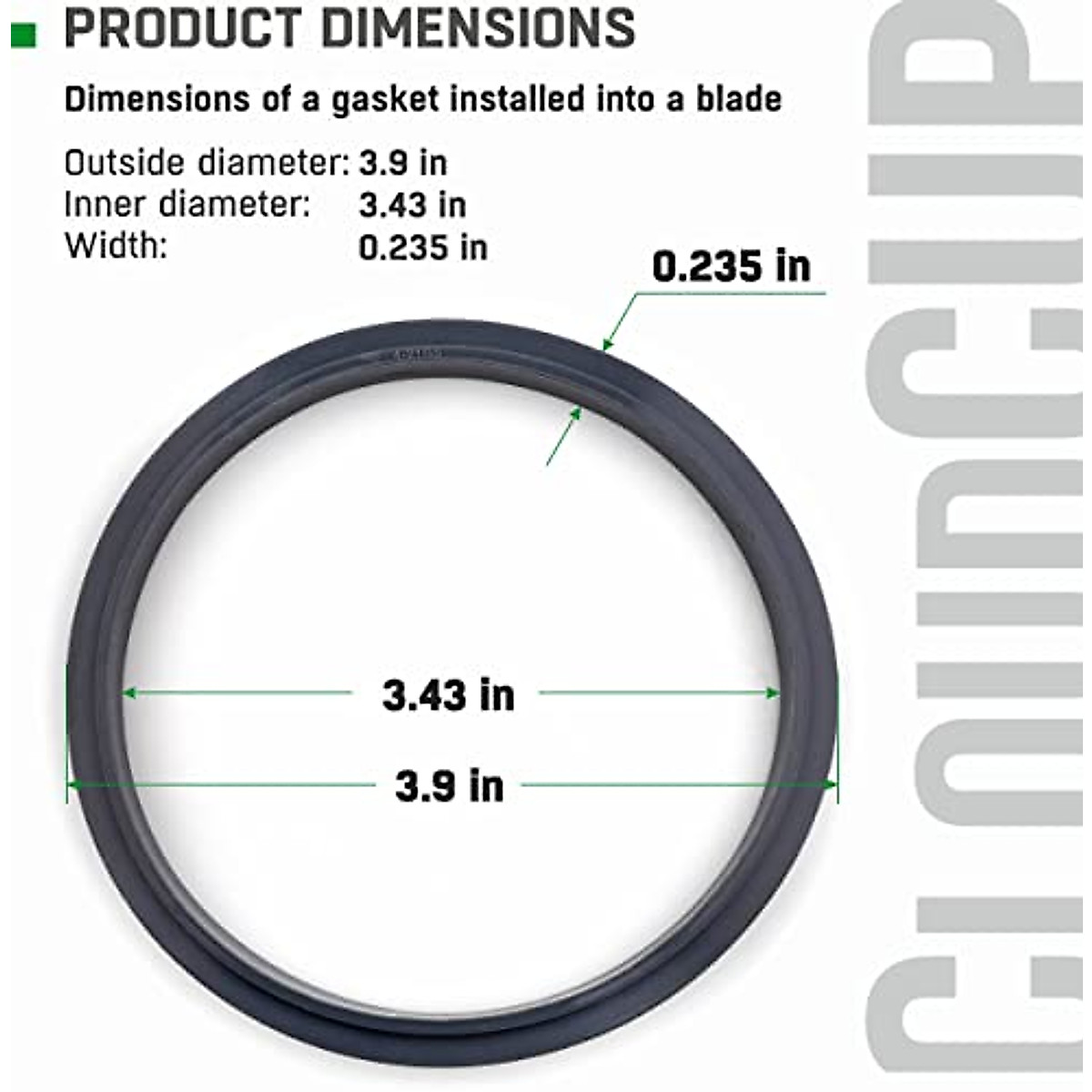 Gasket Rubber Seal Ring Accessories for Nutribullet Replacement Parts Gasket Blender 900 Series 600W and 900W