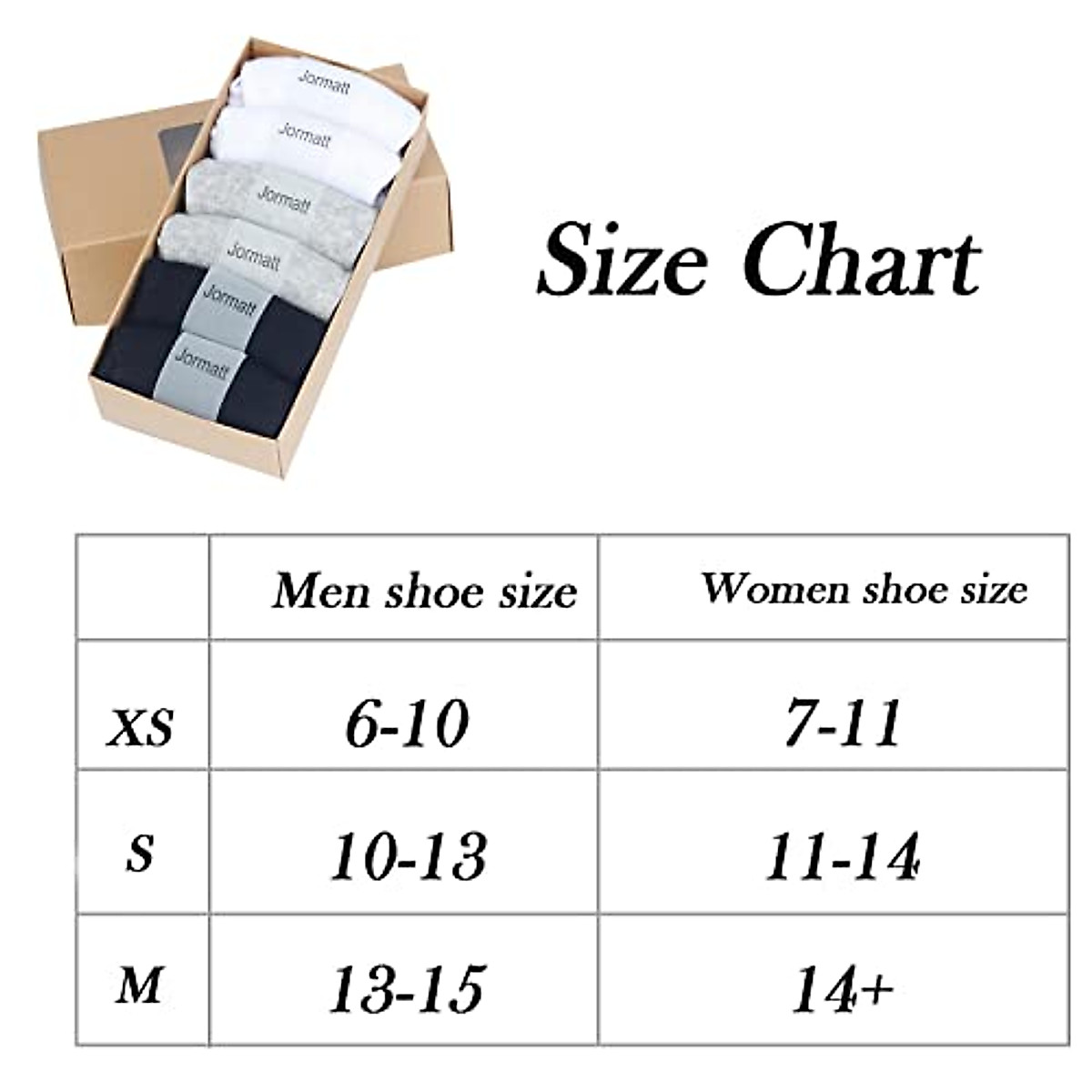 JORMATT 6 Pairs Men No Show Low Cut Socks Non-Slip Women Athletic Sneaker Socks Comfort Cotton Casual Invisible Socks, men shoe size 10-13