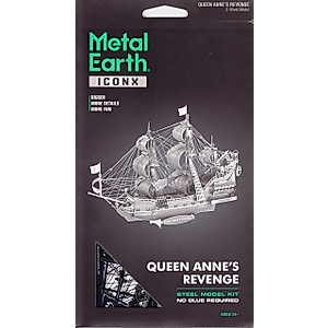 Metal Earth Premium Series Queen Anne's Revenge 3D Metal Model Fascinations