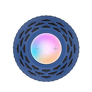 Hahace Protective Cover Compatible with HomePod Mini, Protective Case with Hollow Design Dust-Proof & Drop-Proof (Blue)