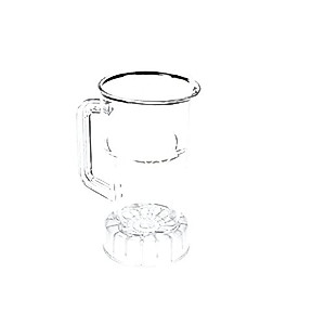 Waring 019560-E Container for mmb142 and Cac21 Blenders, 48 Oz