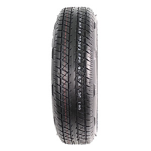 eCustomrim 2-Pack Radial Trailer Tire On Rim ST175/80R13 13 in. LRC 5 Lug White Spoke Wheel - 6 Year Warranty w/Free Roadside