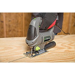 Genesis GJS500 5-Amp Variable-Speed Orbital Jigsaw with Blades