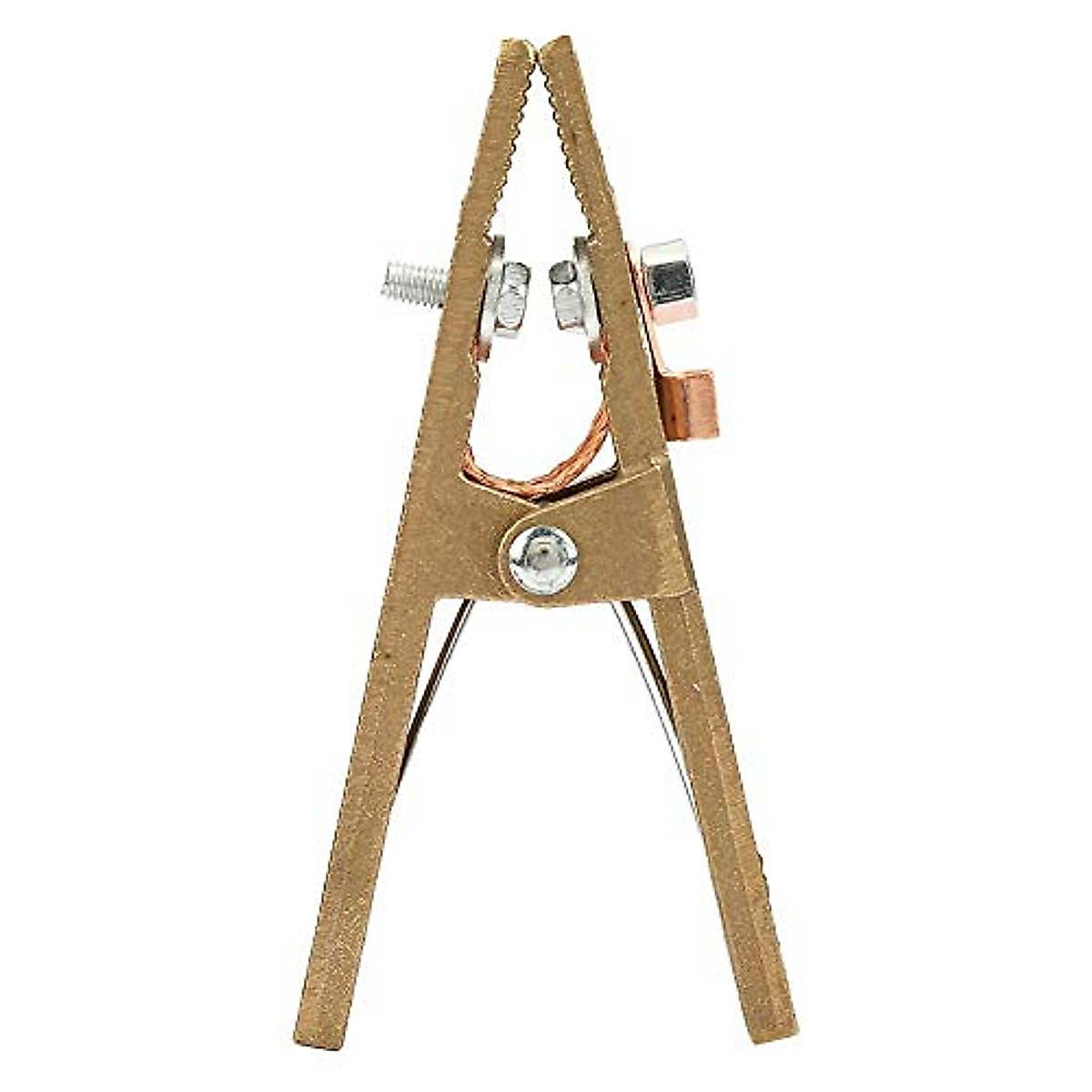 300A Brass A-shape Ground Welding Earth Clamp Welder Earth Ground Cable Copper Grip Clip Clamp for Welding Machine
