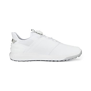 PUMA Golf Men's Ignite Elevate DISC Golf Shoe, Puma White-Puma Silver, 10
