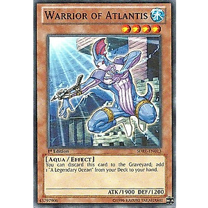 Yu-Gi-Oh! - Warrior of Atlantis (SDRE-EN013) - Structure Deck: Realm of The Sea Emperor - 1st Edition - Common