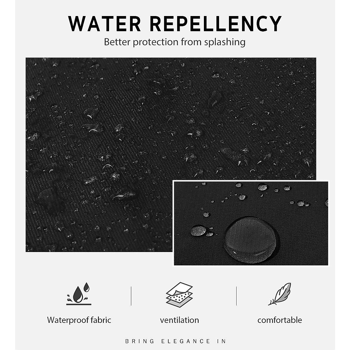 Syntus 12 Pack Bib Apron, Unisex Aprons Adjustable Waterdrop Resistant with 2 Pockets Cooking Kitchen Apron for Chef, BBQ Drawing Apron Bulk, Black