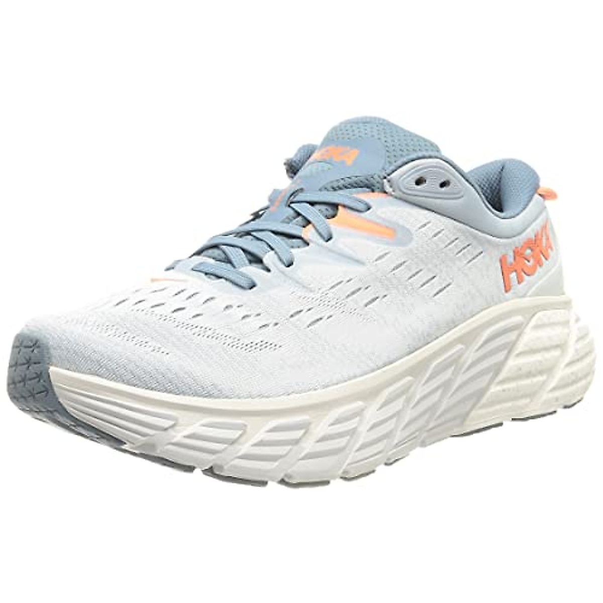 HOKA ONE ONE Women's Running Shoes, Blue Fog Plein Air, 8.5