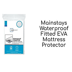 Waterproof Fitted Vinyl Twin Mattress Protector - 39 x 75 x 12