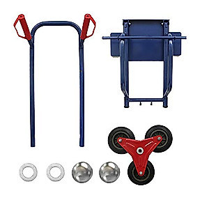 Enhanced Stair Climbing Cart Portable Climbing Cart 440 lb Largest Capacity All Terrain Stair Adjustable Climbing Hand Truck Heavy Duty with 6 Wheels for Heavy Cargo on Stairs