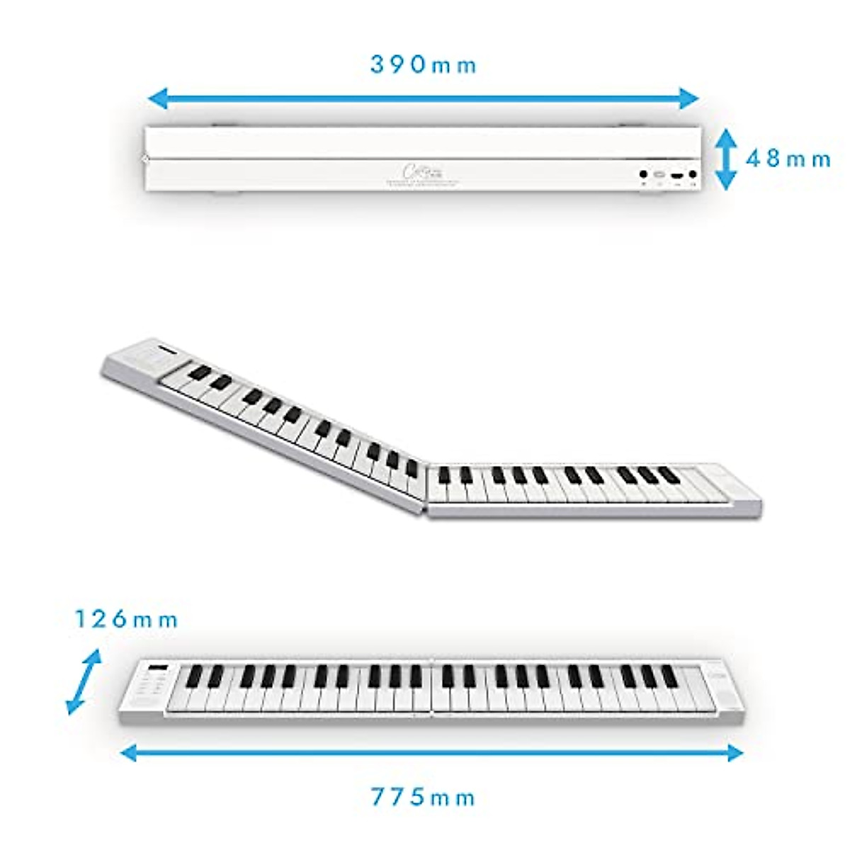 Carry-On, 49-Key Portable Keyboard (FOLDPIANO49)
