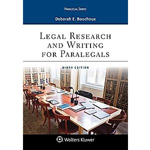 Legal Research and Writing for Paralegals