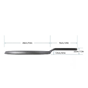 HAWOK 9.5 Inch Cast Iron Griddle. Pre-seasoned Comal Round Pan Perfect for Pancakes, Pizzas, and Quesadillas.…