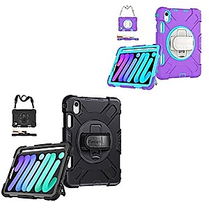 (Get 2) iPad Mini 6 8.3 Inch Black + iPad Mini 6 8.3 Inch Purple