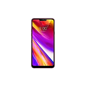 LG G7 ThinQ | 64GB, 4GB RAM | 6.1" QHD+ FullVision display | Snapdragon 845 | Android 9.0 Pie | Dual 16MP Rear Camera | RASPBERRY ROSE | T-Mobile Unlocked