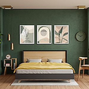 PQSNZ Picture Poster Frame 16x20 Wood Picture Frames Wall Decor Gallery Frames Tabletop Display Puzzle Poster 3 Pack,White,16 by 20