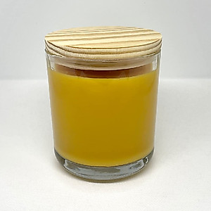 Our First Mother's Day Together Candle with A Mom and Baby Sloth Design 14oz Scented Glass Candle with Wood Lid