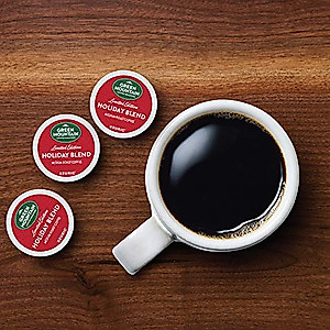 Green Mountain Coffee Roasters Holiday Blend, Single-Serve Keurig K-Cup Pods, Medium Roast Coffee, 12 count (Pack of 6)