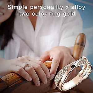 Ring Magnetic Therapy Ring Yoga Energy Weight Loss Health Ring Women's Valentine's Day Birthday Gift Jewelry,Size 5-11 (10)