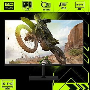 Gaming Desktop PC, Intel Core i5 8th Gen, TechMagnet Heera, AMD RX 550, 16GB RAM, 512GB SSD | 1TB HDD, MTG New 27 Inch Monitor, RGB Keyboard Mouse, Speaker, Webcam, WiFi, Win 10 Pro (Renewed)