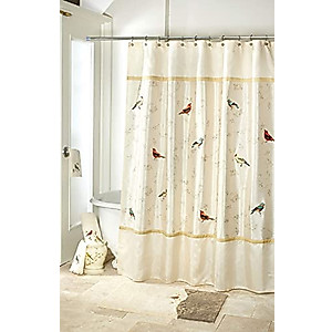 Avanti Linens - Hand Towel, Soft & Absorbent Cotton (Gilded Birds Collection), Ivory