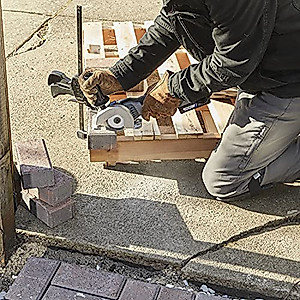 Dremel US20V-01 Compact Circular Saw Tool Kit with (1) 20V Battery, (3) Cutting Wheels & Storage Bag - 15,000 RPM - Ideal for Flush Cutting, Plunge Cutting and Surface Preparation