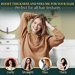 Aroma Dead Sea Black Mud Shampoo - Fights Dandruff, Thinning Hair, Weak Roots & Itchy Scalp. Prevents Hair Loss & Encourages Growth. Ideal for Damaged Hair (12.85 fl.oz)