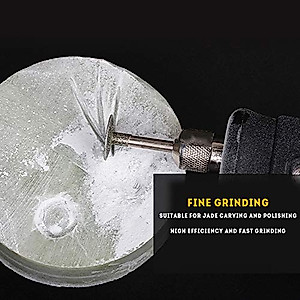 Oudtinx 50-Piece 1/8-Inch Shank Diamond Coated Rotary Burrs Set Fits Dremel Rotary Tools,Diamond Burr Set for Jewelry,Glass,Stone,Ceramic,ect.(Small Head Style)