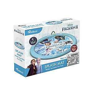 GoFloats Disney Pixar Splash Pad Mats and Water Sprinklers for Kids - Frozen, Cars, Mickey, Nemo and Toy Story